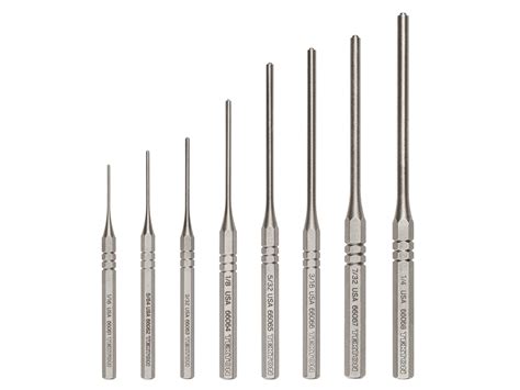 Roll Pin Punch Set 8 Piece Tekton Made In Usa