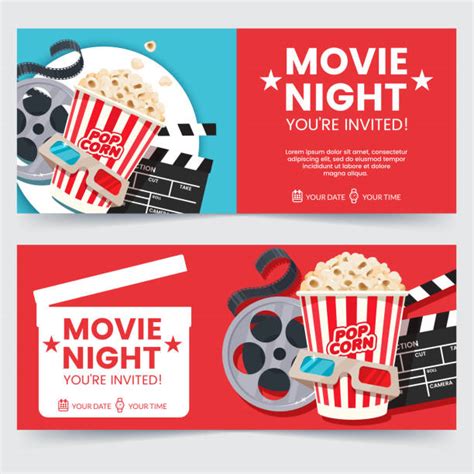 16700 Movie Night Stock Illustrations Royalty Free Vector Graphics