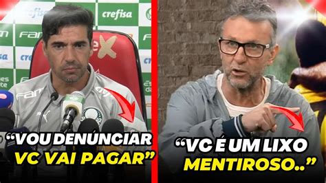 TRETA NETO DETONA ABEL FERREIRA APÓS VAZAREM IMAGENS SOBRE O TREINADOR