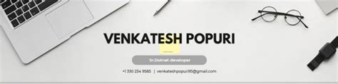 Venkatesh Popuri Senior Dotnet Developer At Truist Net Framework Net Core Oracle Plsql
