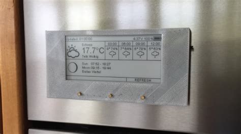 Squix Esp8266 Based E Paper Wifi Weather Station