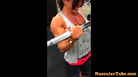 Crazy Biceps Curl Intensity And Ripped Vascular Biceps Eporner