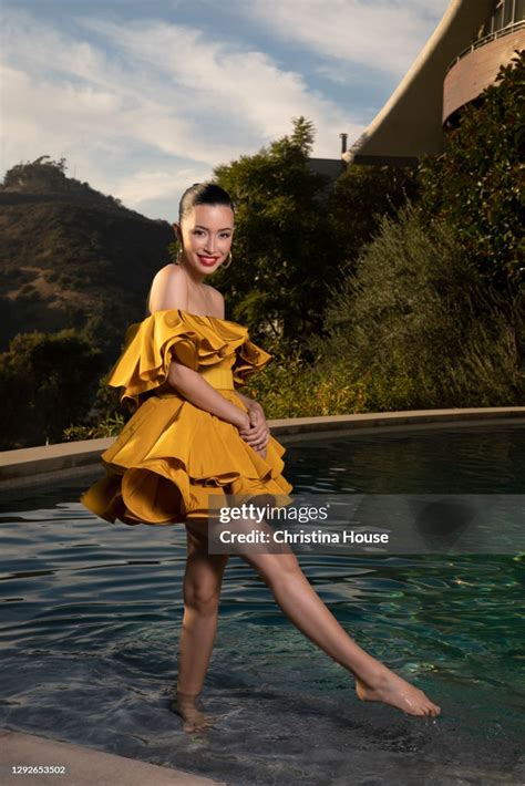 Actress Christian Serratos Is Photographed For Los Angeles Times On