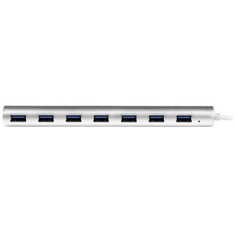 Concentrador Usb 30 De 7 Puertos Hub De Aluminio Con