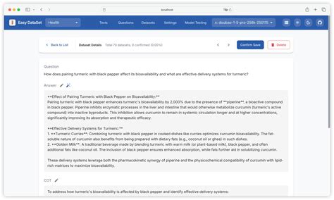 数据集管理 Easy Dataset