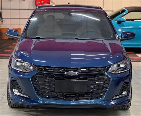 Grade Novo Onix Hatch Modelo Rs Black Piano Emblemas Gm Parcelamento Sem Juros