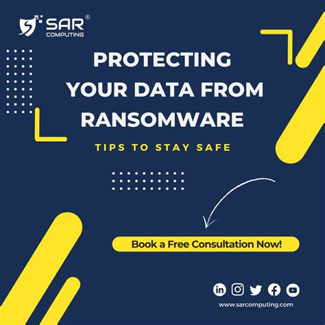 How To Protect Your Data From Ransomware Sar Computing Posted On The