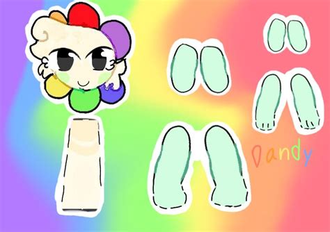 [ Dandy Paperdoll ] × [ Do Not Repost All My Arts ] [ Template ] 🌈