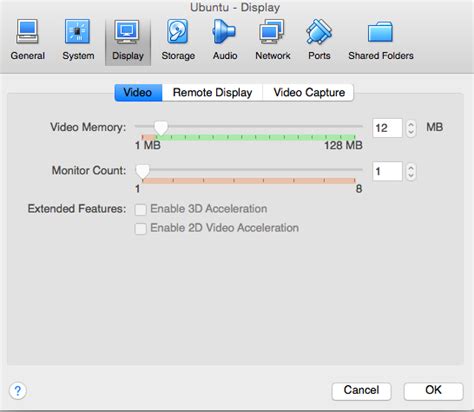 Guest Additions Virtualbox How To Increase Video Memory Ask Ubuntu