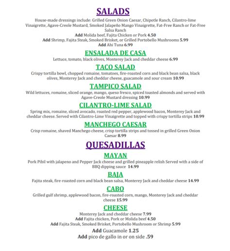 Nola To Go The Velvet Cactus Restaurants