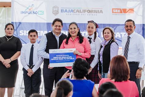 Educación Bc Entrega Gobierno Del Estado Apoyos EconÓmicos A Escuelas