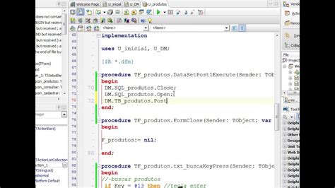 Curso Delphi Com Mysql Aula 13 Youtube