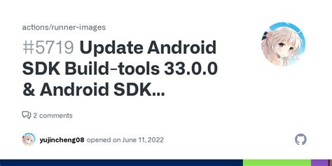 Update Android Sdk Build Tools 3300 And Android Sdk Platforms 33