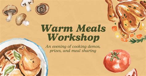 Warm Meals Workshop November 15 Kiwassa Neighbourhood House