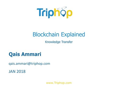 Blockchain Explained Technology Running Bitcoin Ppt
