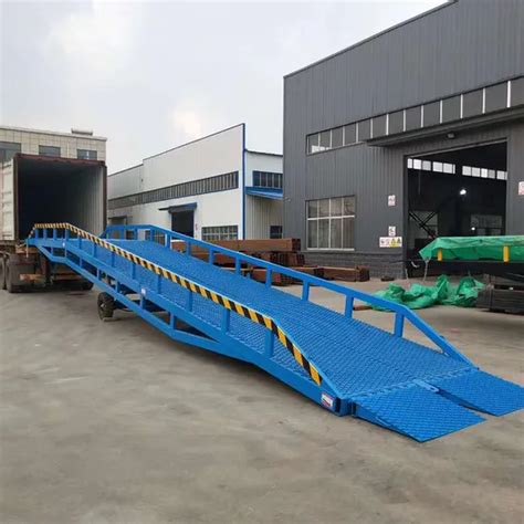 container loading dock leveler mobile movable dock ramps for sale