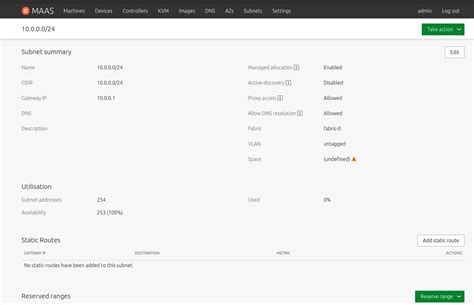 How To Manage IP Ranges Docs Canonical MAAS Discourse