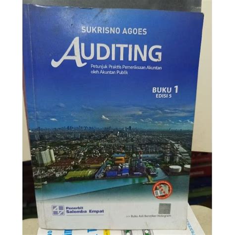 Jual Buku Auditing Buku 1 Edisi 5 Karangan Sukrisno Agoes Shopee