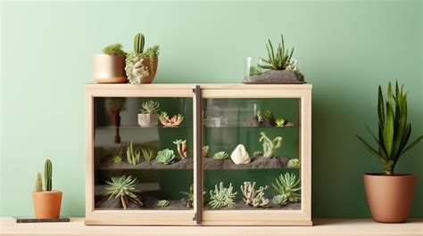 Premium Photo There Are Many Different Types Of Plants In A Glass