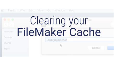 Taking Out The Cache The Hidden Gem Of Filemaker Troubleshooting