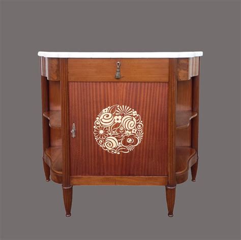 Table Console ou Buffet Art Déco 1925 en vente sur Pamono