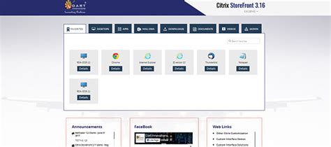 StoreFront Citrix StoreFront Receiver Web Customization