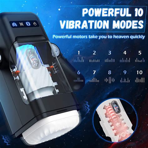 China Domlust Handheld Thrusting Rotation Vibrating Masturbator Sex