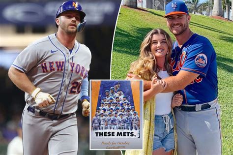 Pete Alonsos Wife Haley Celebrates Mets Clinching Playoff Berth
