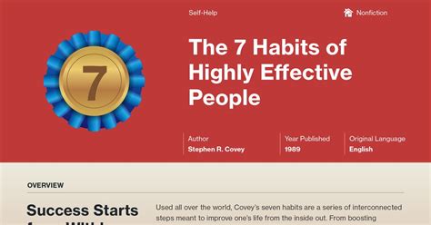 The 7 Habits Of Highly Effective People Study Guide Course Hero
