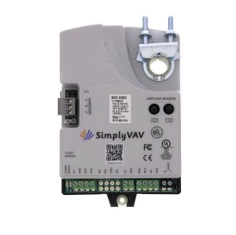 Simplyvav Bacnet Fan And Reheat Single Duct Vav Controller W Integrated