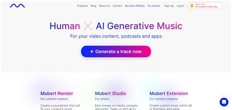 Mubert Ai Tool Ai Tools Directory Artificial Intelligent Tool Botpanels 20