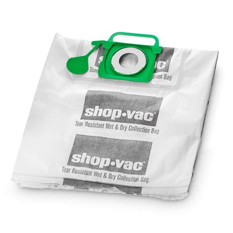 Shop Vac® Wet Dry Tear Resistant Bags For Wet Dry Shop Vacuums 18 37 L