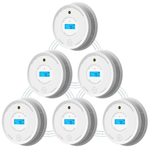 Smoke Carbon Monoxide Detector Aegislink Interlinked Combination Smoke