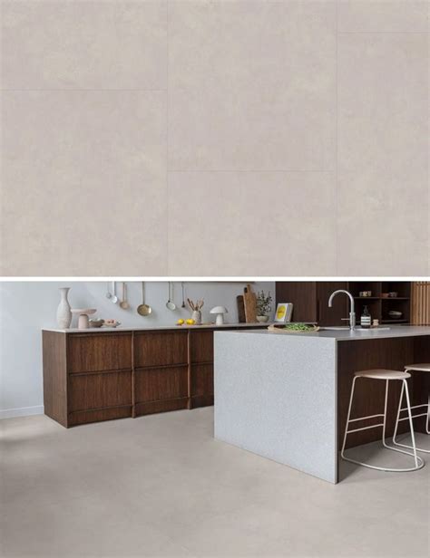 Floorify Grote Tegel Click PVC Pebble Beach F030 Vloertegel 90x60 Cm