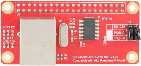 enc 28j60 ethernet lan network adapter module for raspberry pi zero