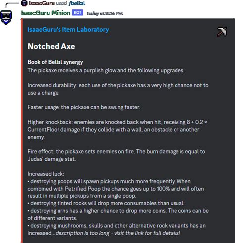discord bot the binding of isaac isaacguru
