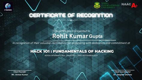 Rohit Kumar Gupta On Linkedin Thrilled To Have Earned A Certificate