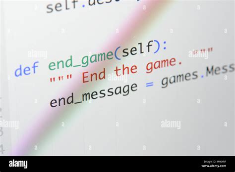 Real Python Code Developing Screen Programing Workflow Abstract Algorithm Concept Lines Of