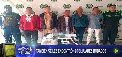 Cinco Delincuentes Capturados En Facatativá Por Robo Y Distribución De