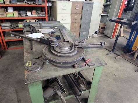 Manual Pipe Bender Table W Attachments Assiter Auctioneers