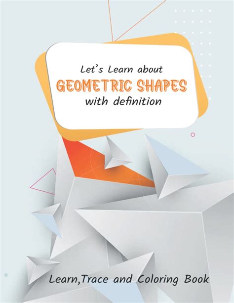 Buy Lets Learn About Geometric Shapes With Definition Lets Learn
