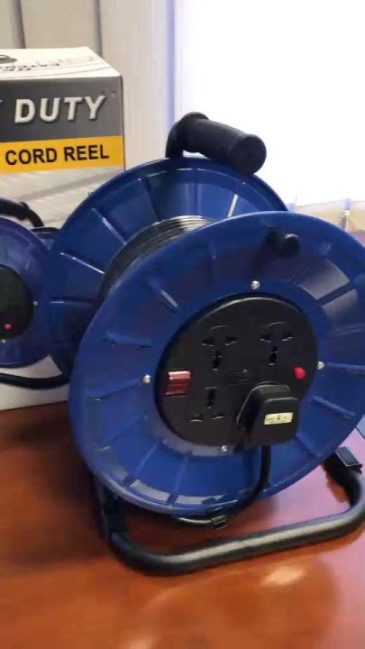 LMX Copper Gang Heavy Duty Extension M M Multi Universal Socket Reel Safety