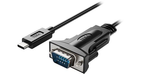 Tera Grand USB C To RS232 Serial DB9 Adapter USBC RS232SCW 06