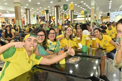 NORTH SHOPPING BARRETOS Ficou Lotado No Primeiro Jogo Do Brasil Na Copa