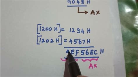 16 Bit Multiplication Using 8086 Youtube