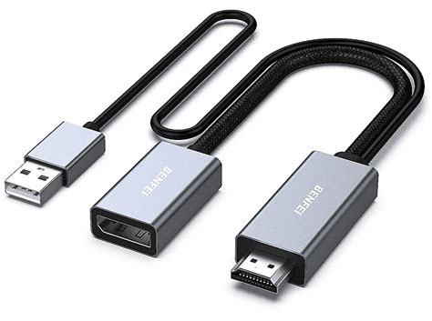 BENFEI HDMI Auf DisplayPort Adapter Adapter Grau MediaMarkt