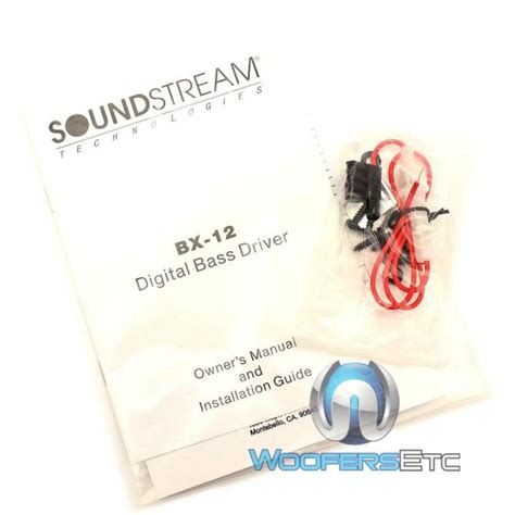 Bx 12 Soundstream Digital Bass Reconstruction Processor
