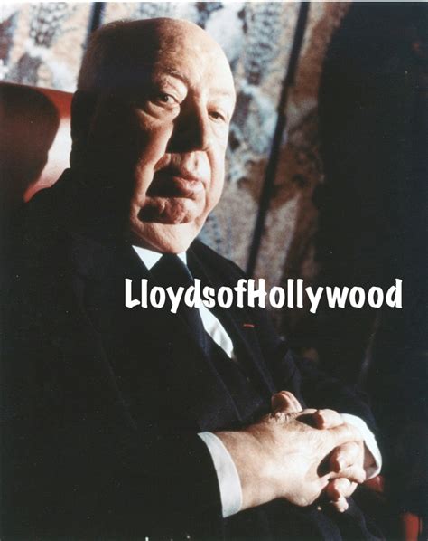 Alfred Hitchcock Master Of Suspense Genius Tv Film Director Candid