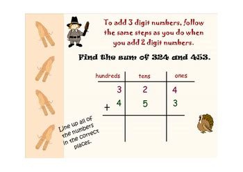 Three Digit Addition By Bookworms And Gluesticks TPT