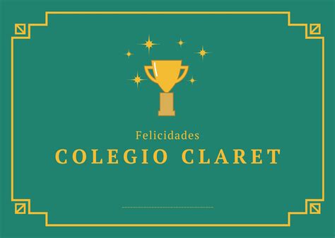 ¡felicidades Colegio Claret Claret Las Palmas